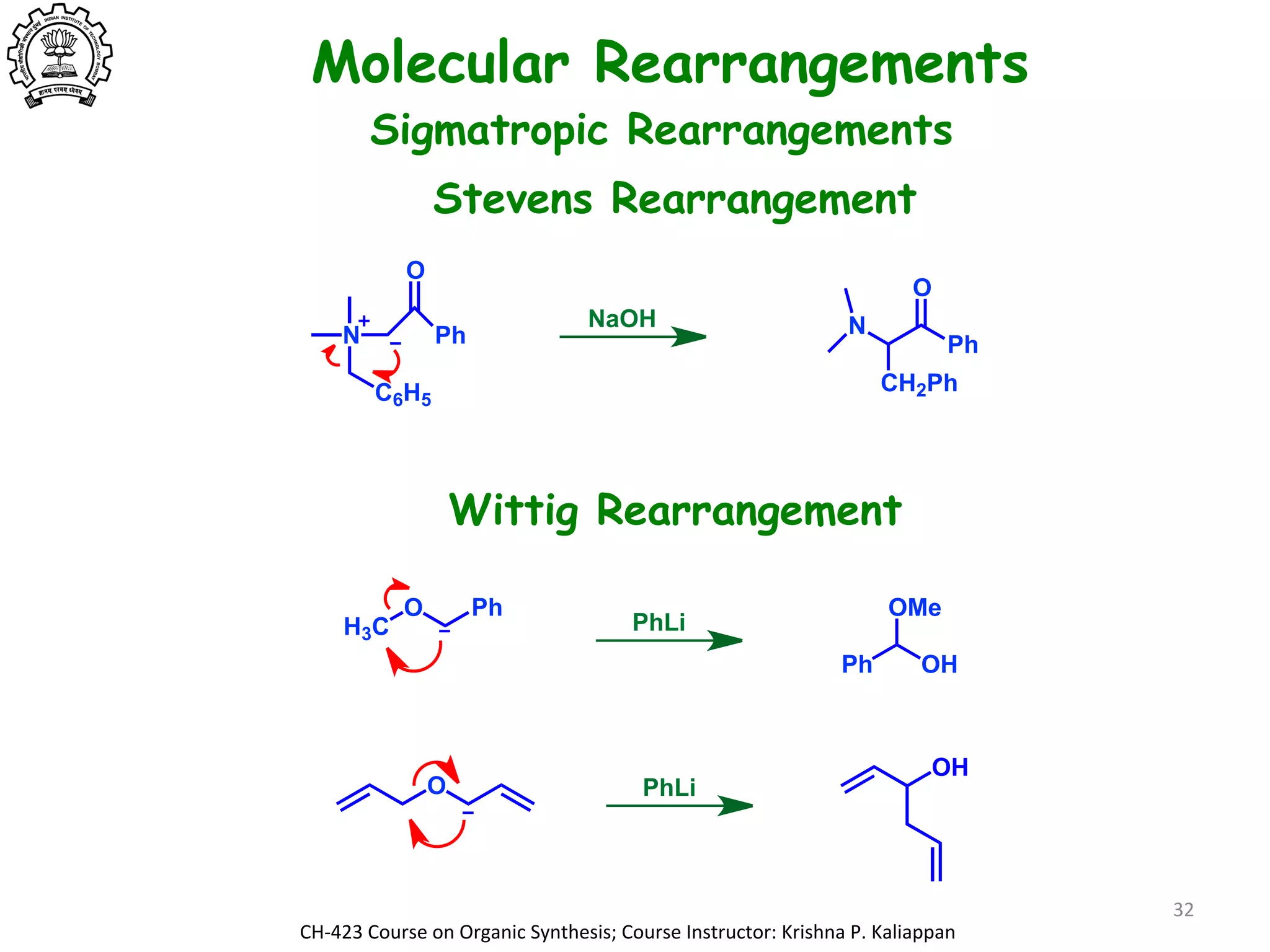Molecular rearrangement | PDF