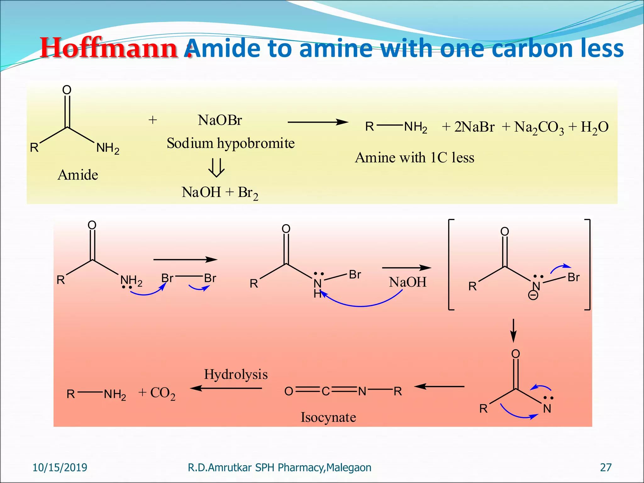 Molecular rearrangement | PPTX