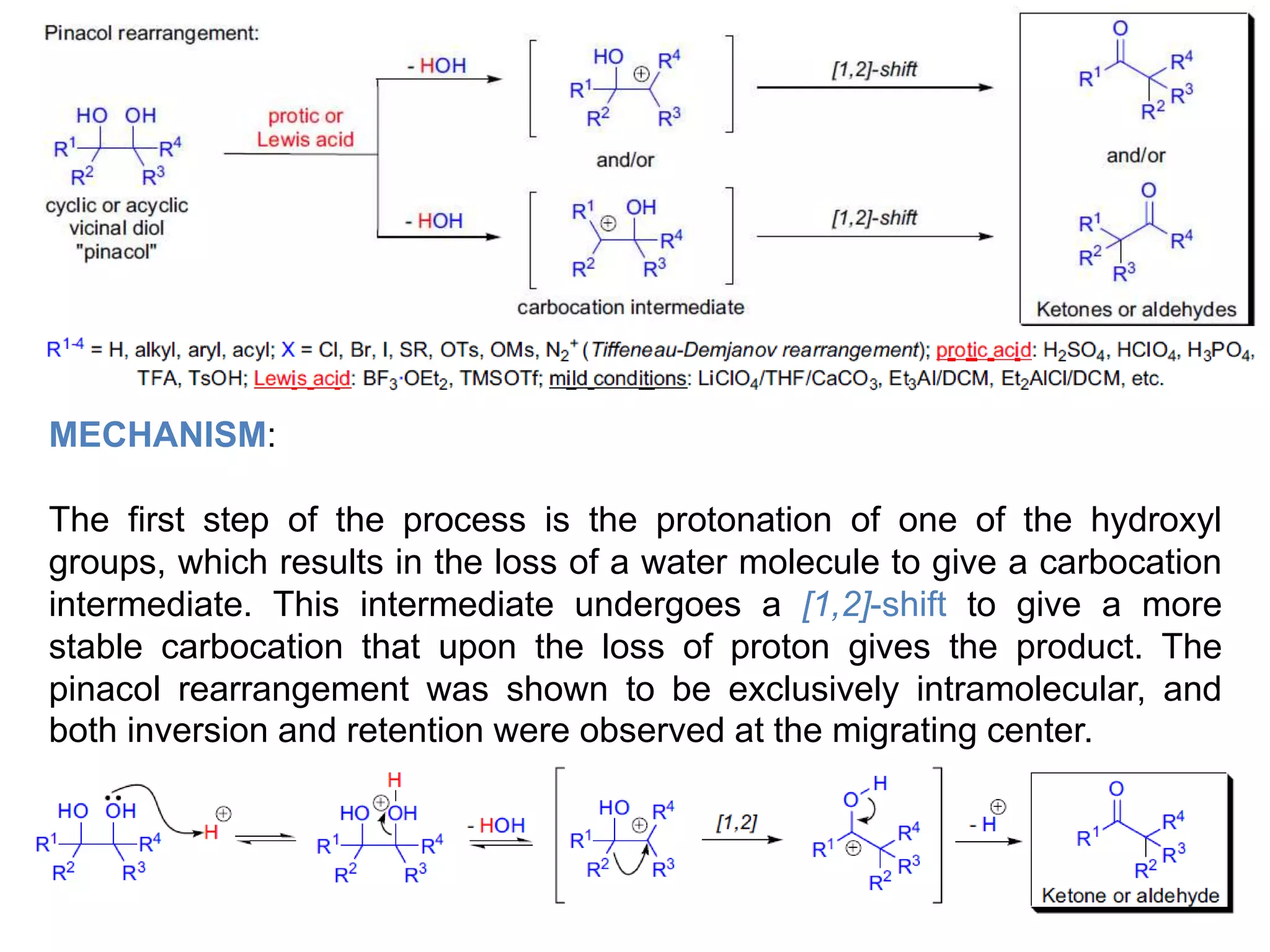 Molecular rearrangements | PPTX
