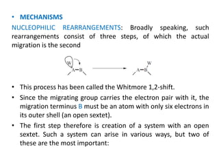 Molecular rearrangements | PPTX
