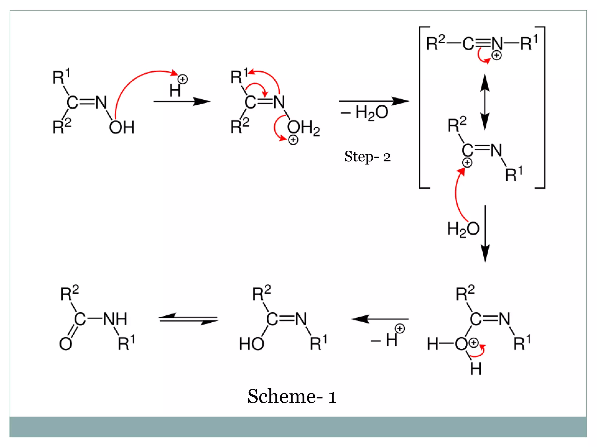 Molecular rearrangements involving electron deficient nitrogen as an ...