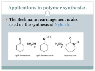 Molecular rearrangements involving electron deficient nitrogen as an ...