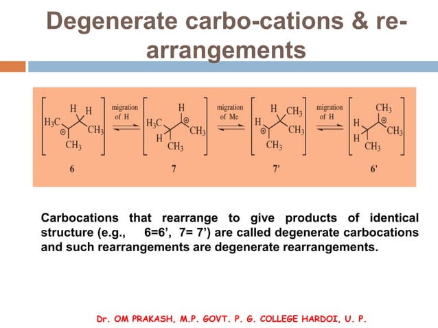 Molecular Rearrangements of Organic Reactions pps | PPSX | Chemistry ...