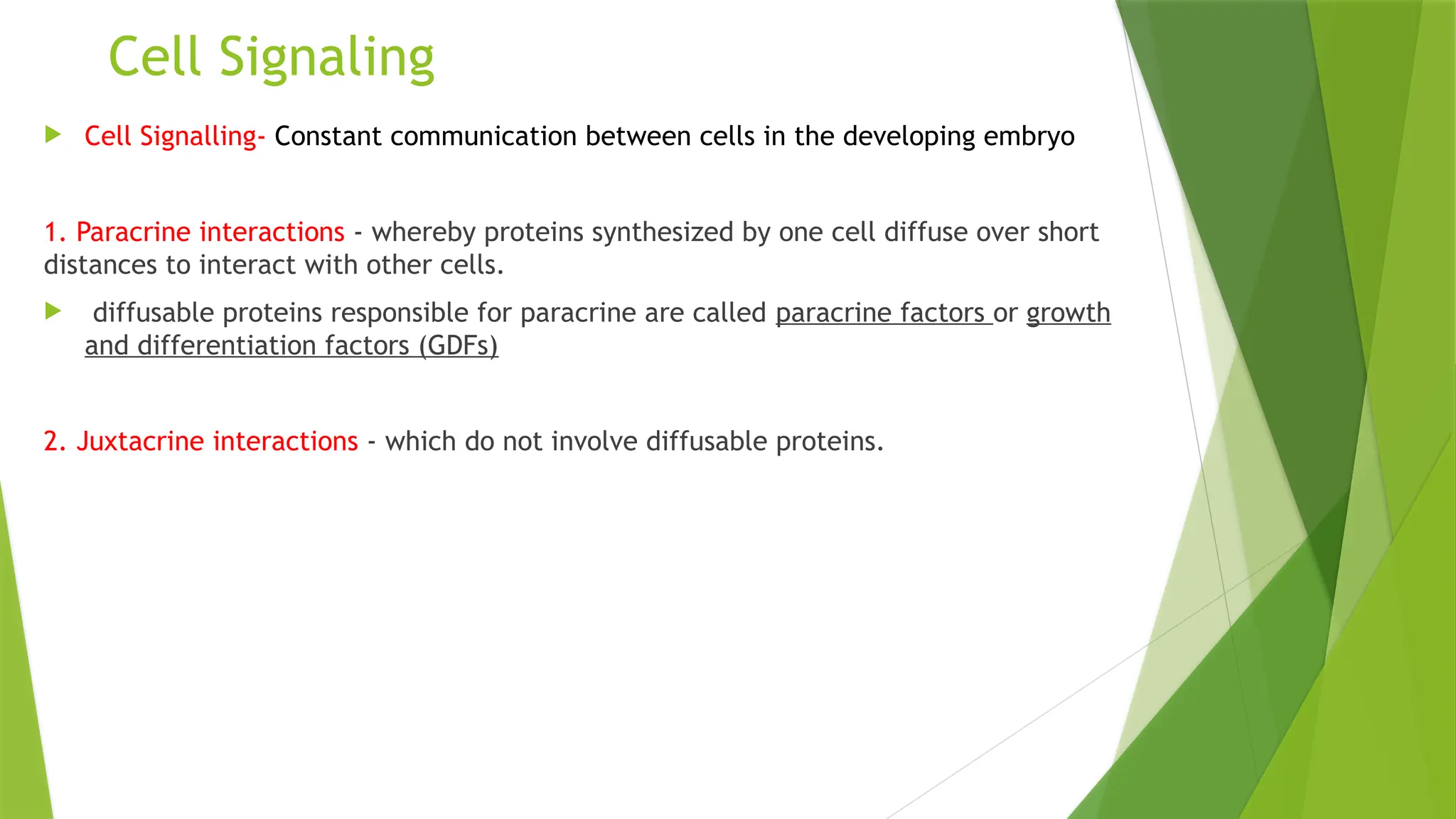 Molecular Regulation and signaling.pptx pantic | PPTX