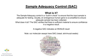 Molecular screening assay must have sample adequacy control | PPT