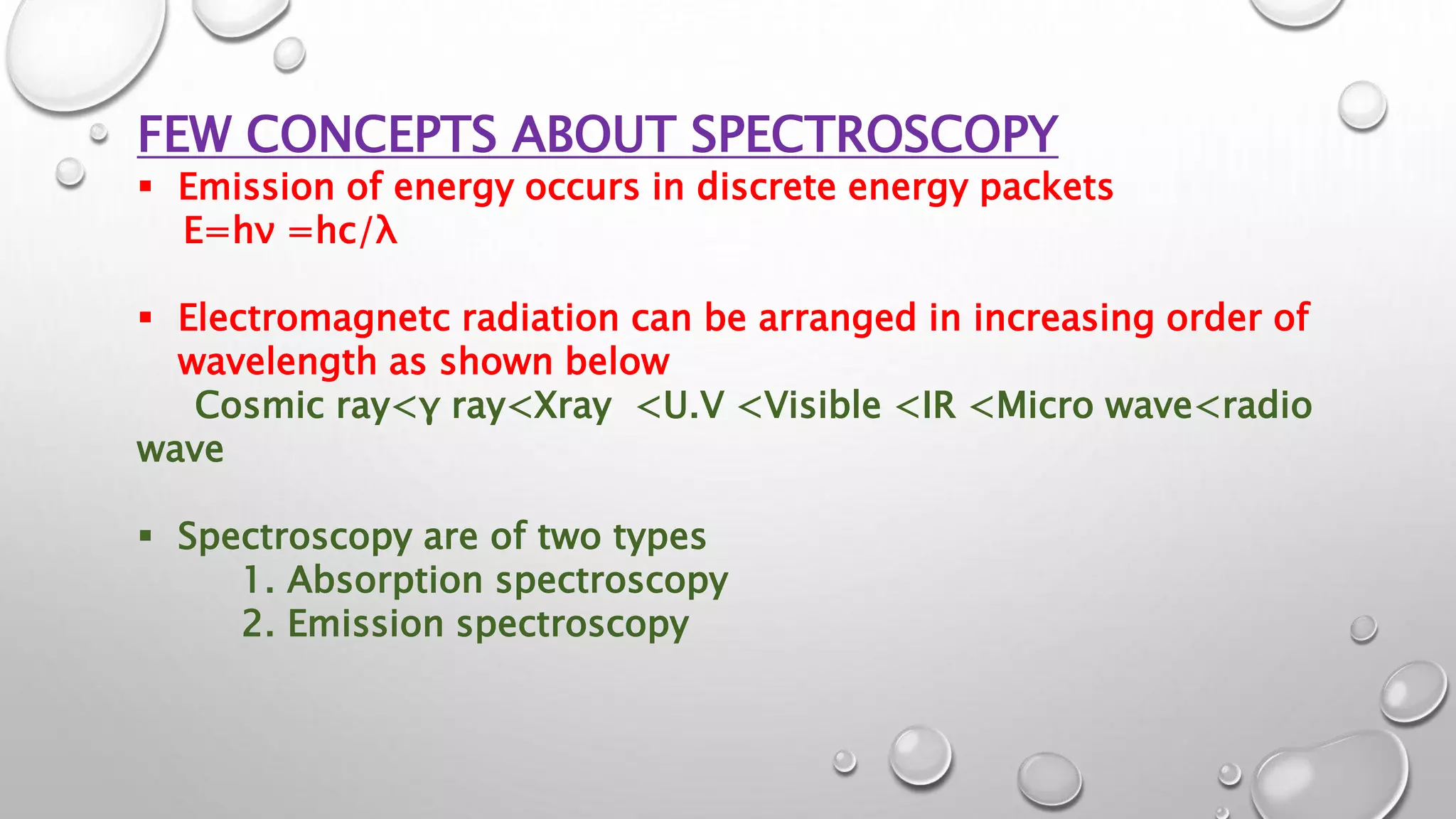 MOLECULAR SPECTROSCOPY.pptx