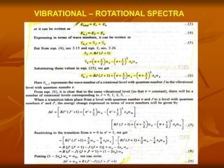 MOLECULAR SPECTROSCOPY.ppt
