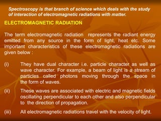 MOLECULAR SPECTROSCOPY.ppt