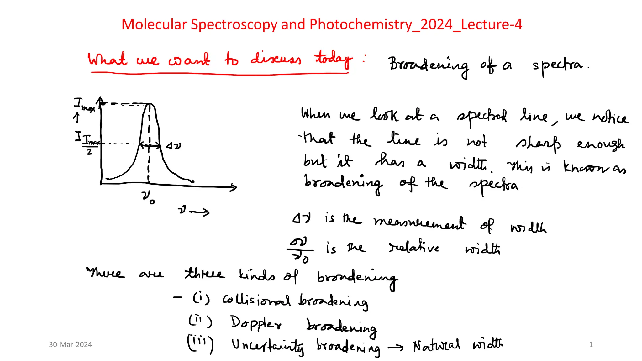 Molecular Spectroscopy and Photochemistry_2024_Lecture-4.pdf