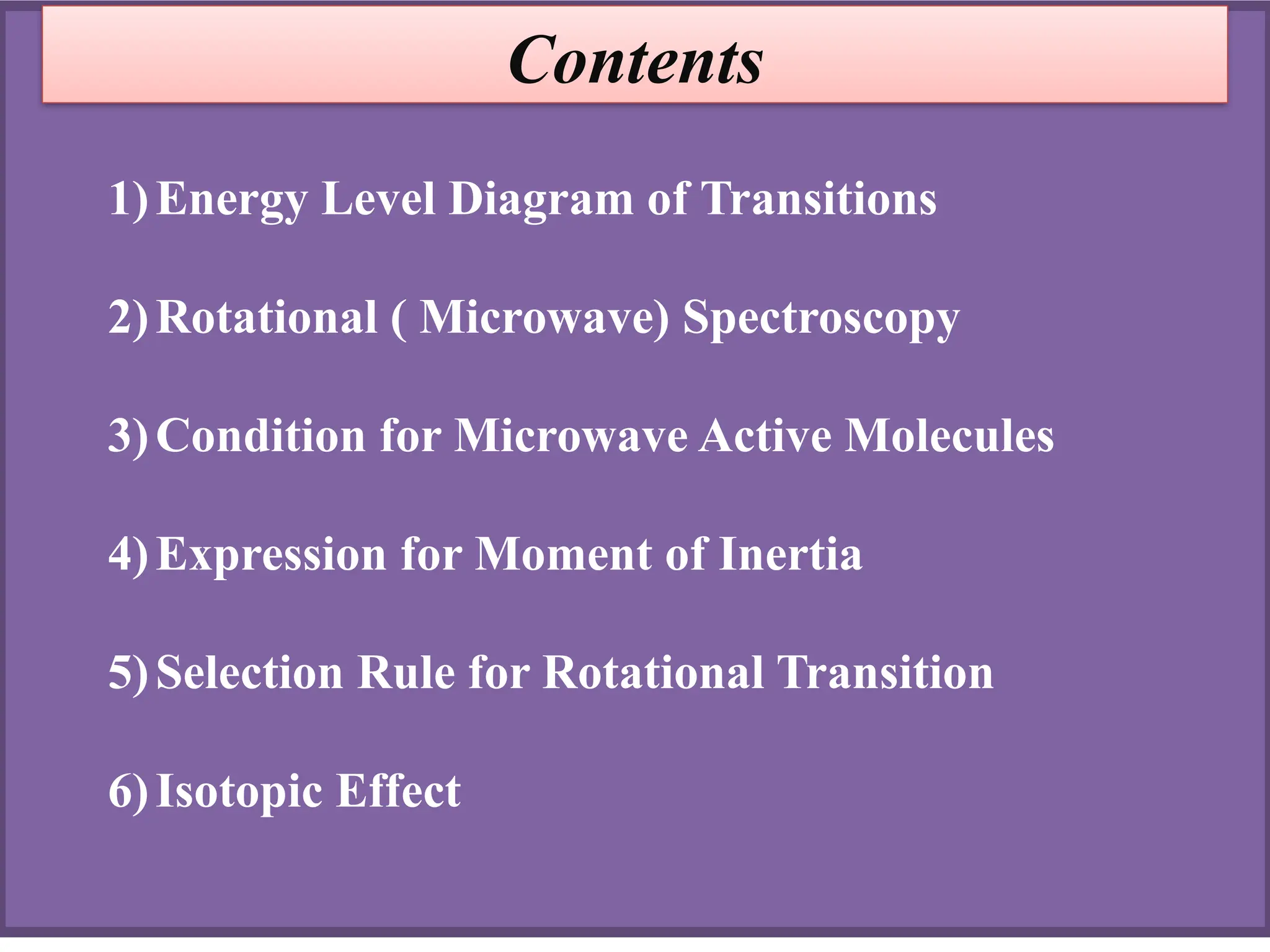 Molecular Spectroscopy For UG and PG Students Part 2.pptx
