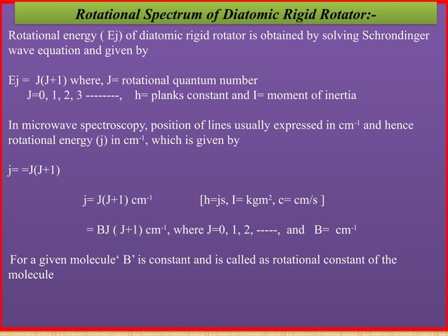 Molecular Spectroscopy For UG and PG Students Part 2.pptx