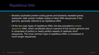Molecular structure of genes and chromosomes | PPTX
