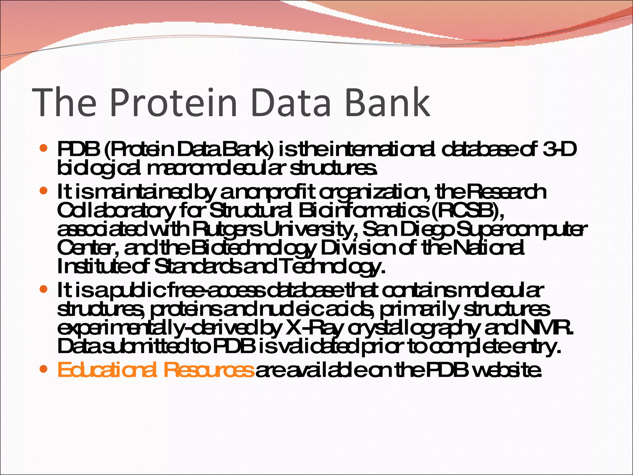 Molecular Structures 2009 | PPT