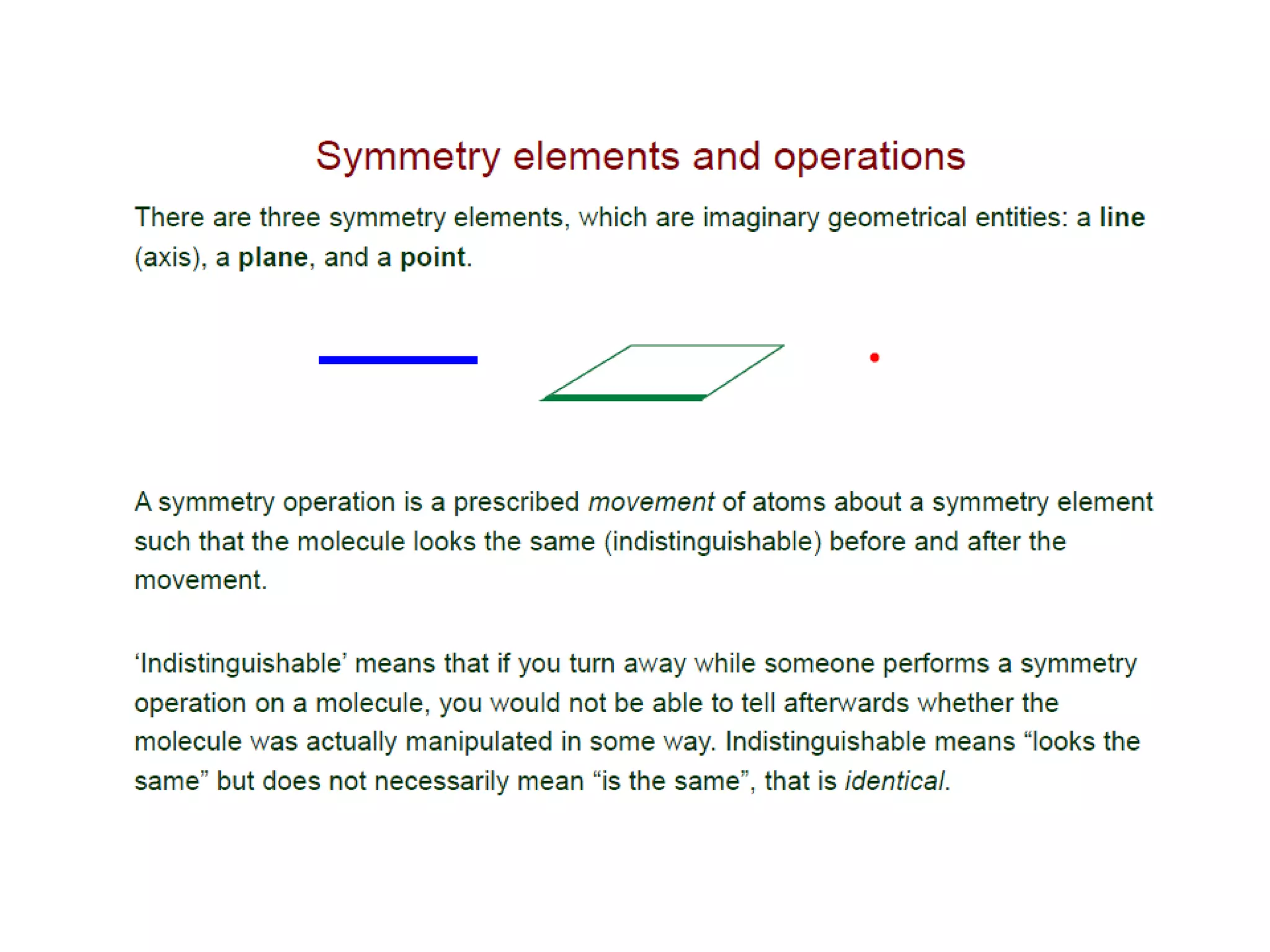 Molecular symmetry | PPT