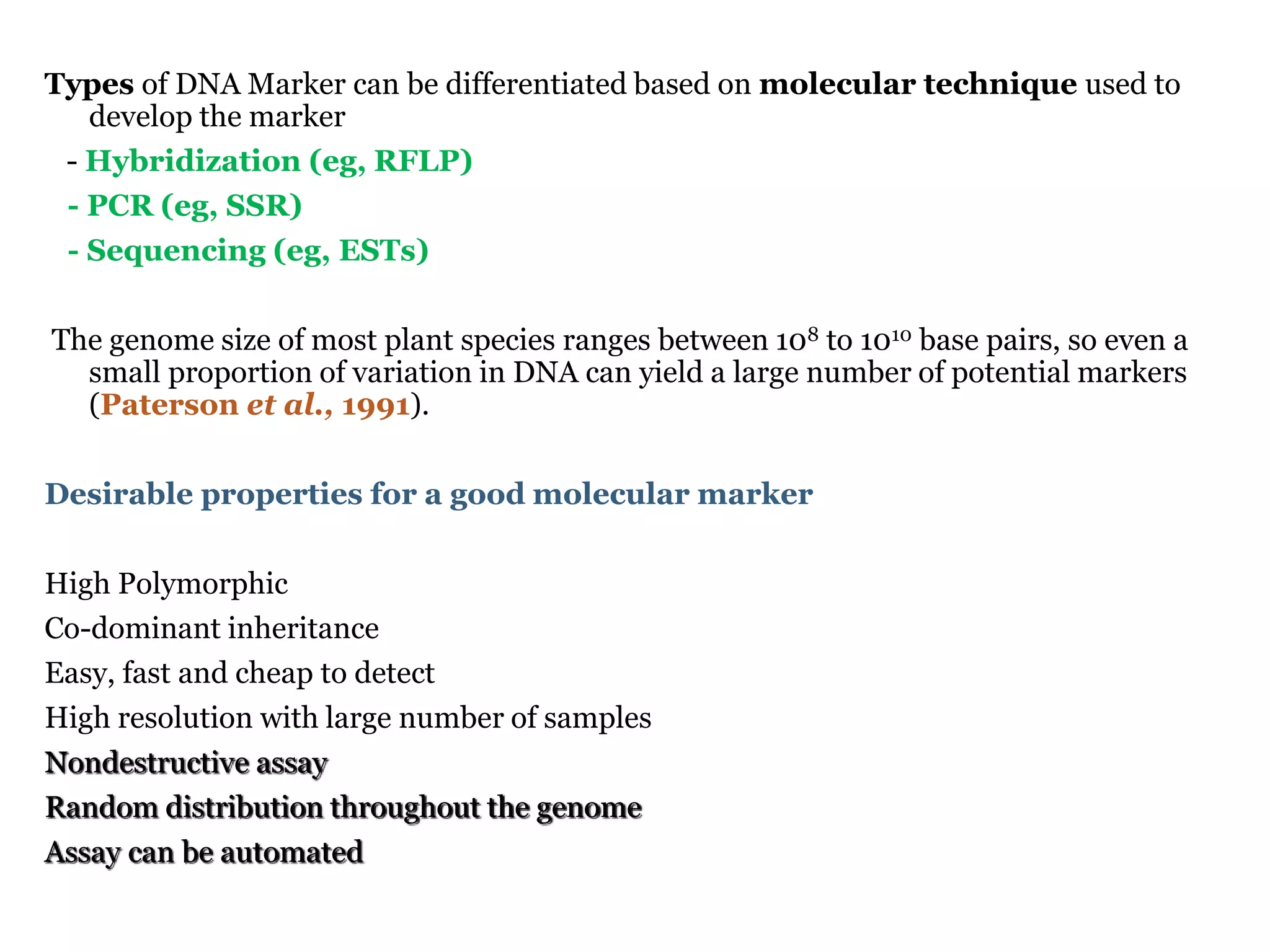 Molecular tagging | PPTX