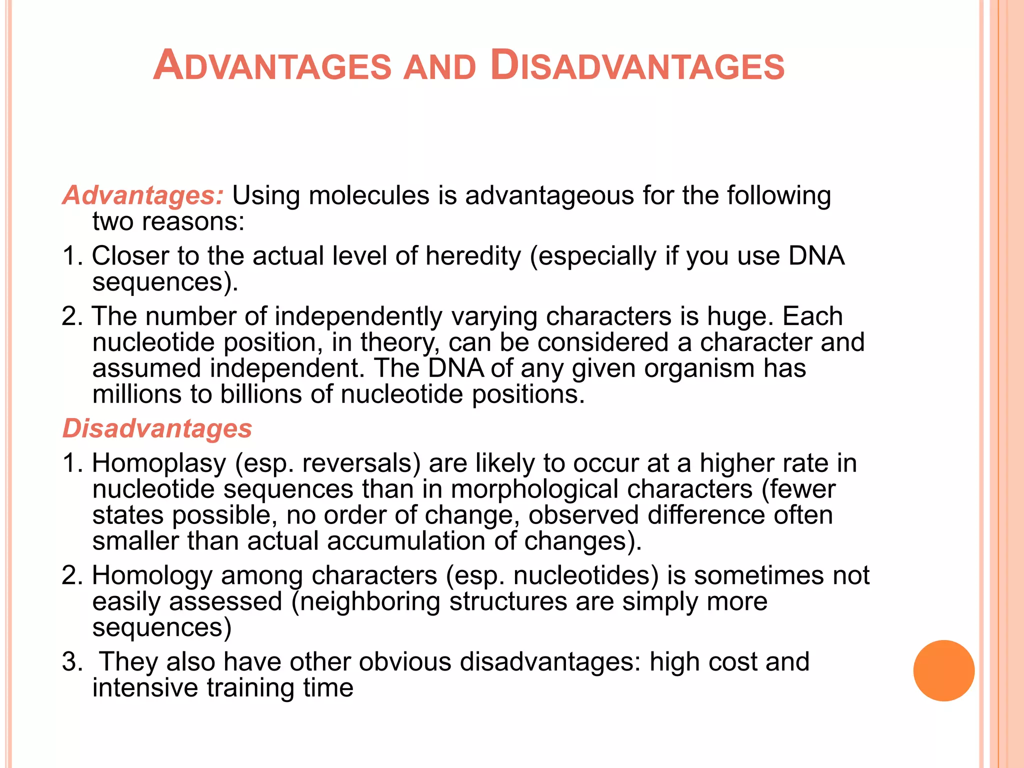 Molecular taxonomy | PPTX