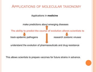 Molecular taxonomy | PPTX