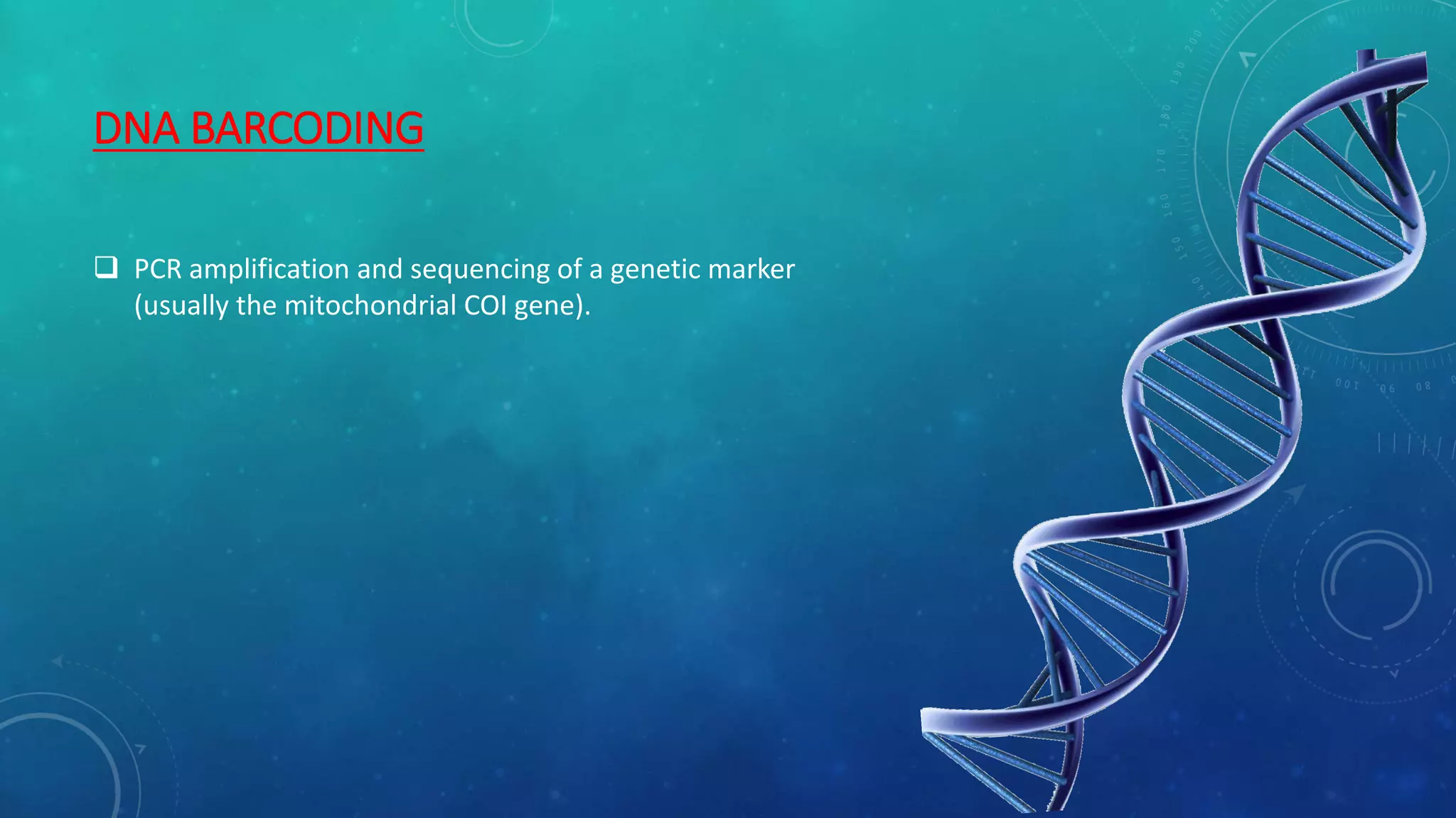 Molecular taxonomy | PPTX