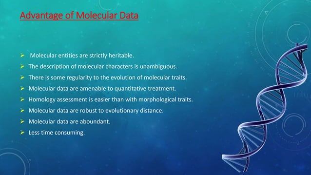 Molecular taxonomy | PPTX | Biological Sciences | Science