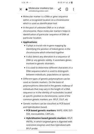 molecular type and use .pdf