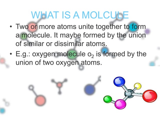 Molecules | PPT
