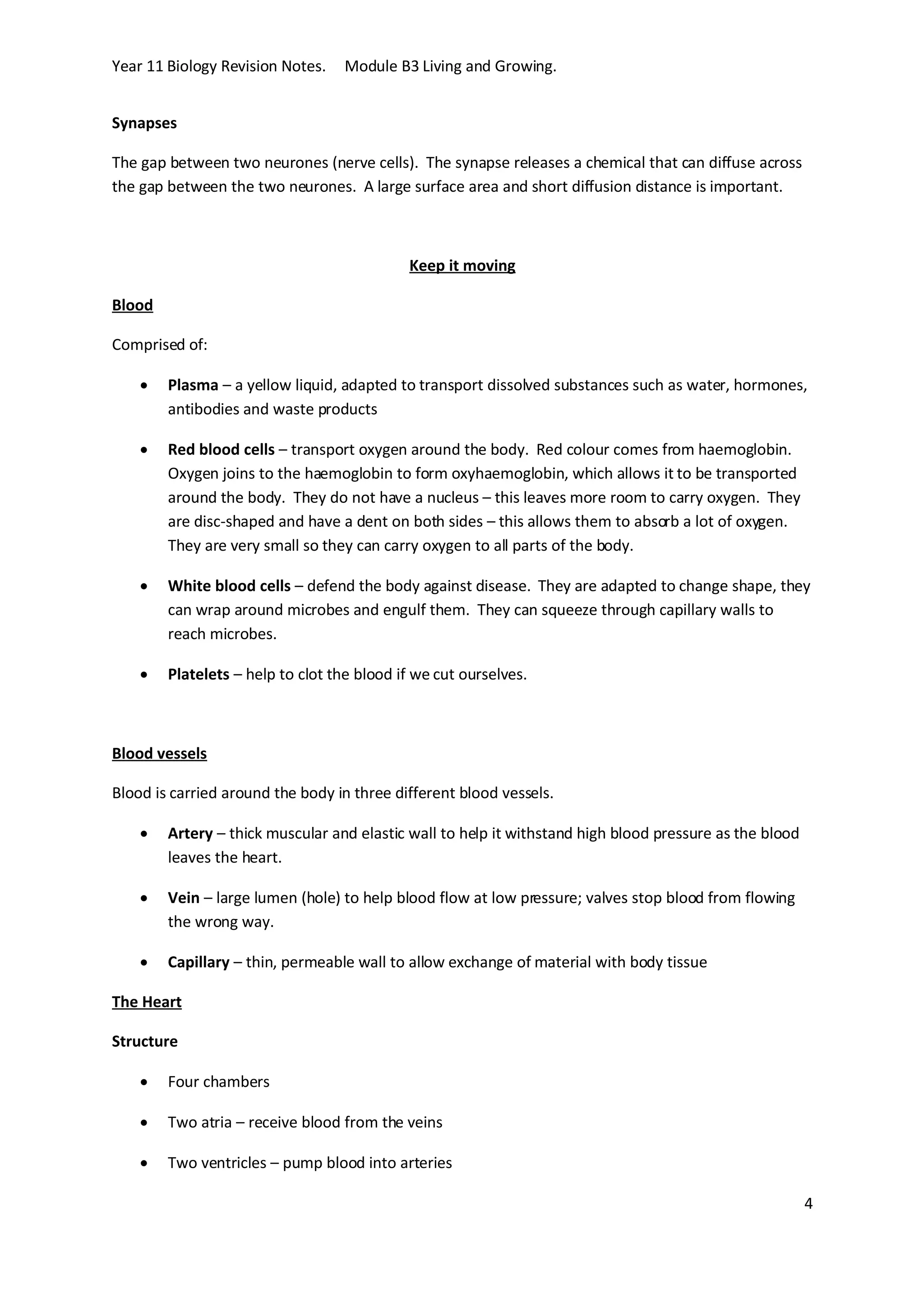 B3 OCR GCSE | DOC