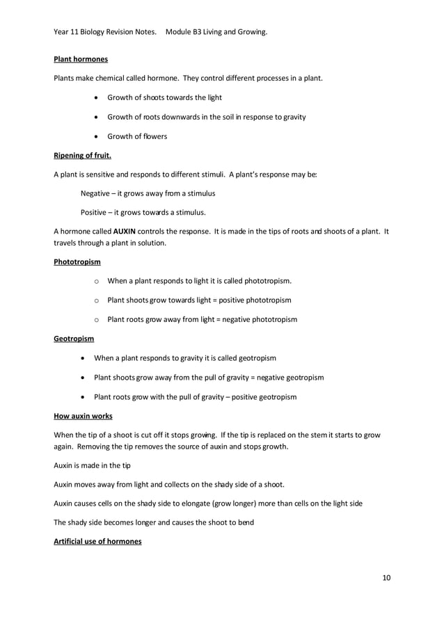 B3 OCR GCSE | PDF