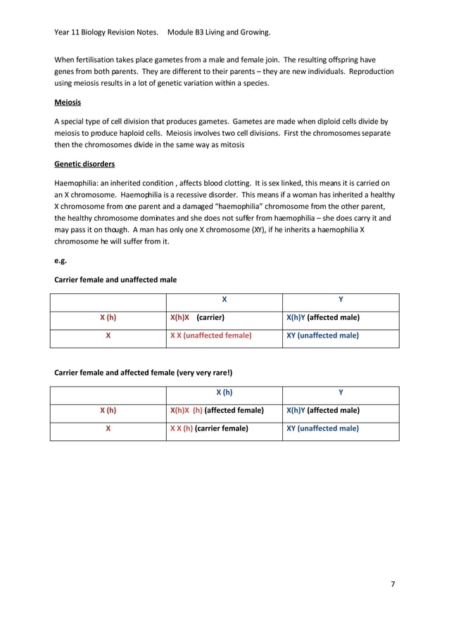 B3 OCR GCSE | PDF