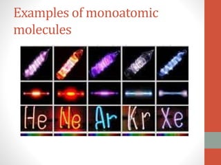 Molecules and its types | PPTX