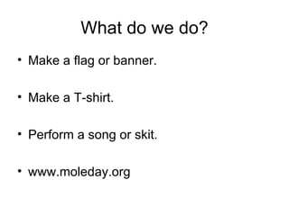 Mole Day Presentation | PPT