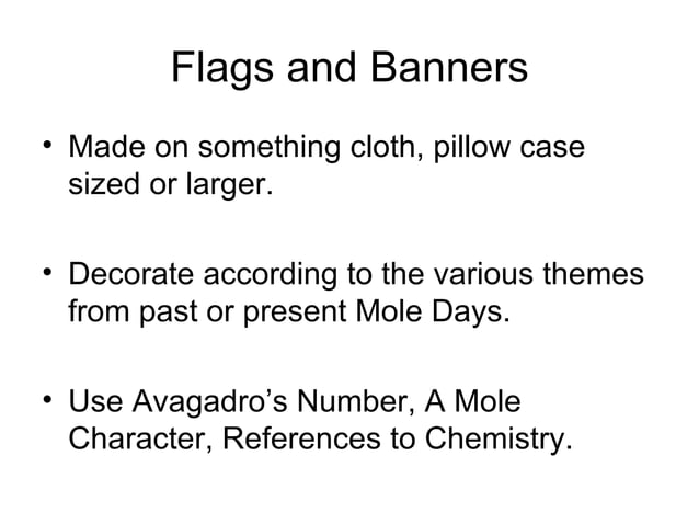 Mole Day Presentation | PPT | Chemistry | Science