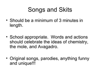 Mole Day Presentation | PPT