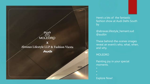 Moledro 2023 Women Dresses Collections | PPT