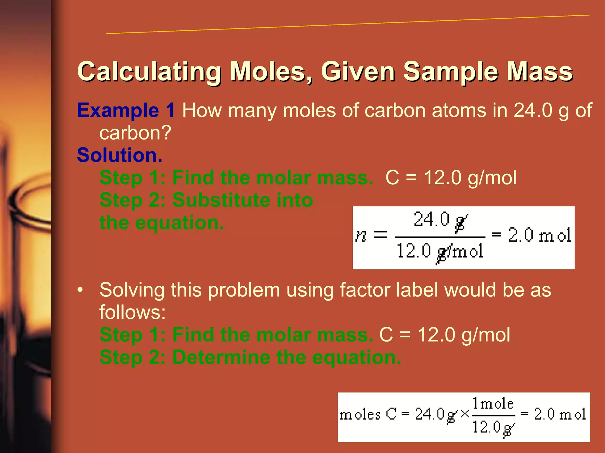 Moles | PPT