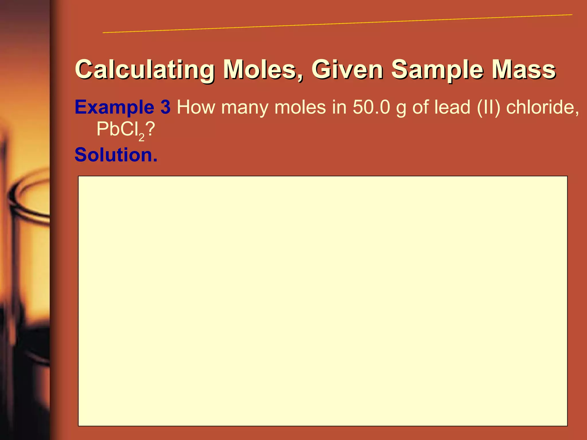 Moles | PPT