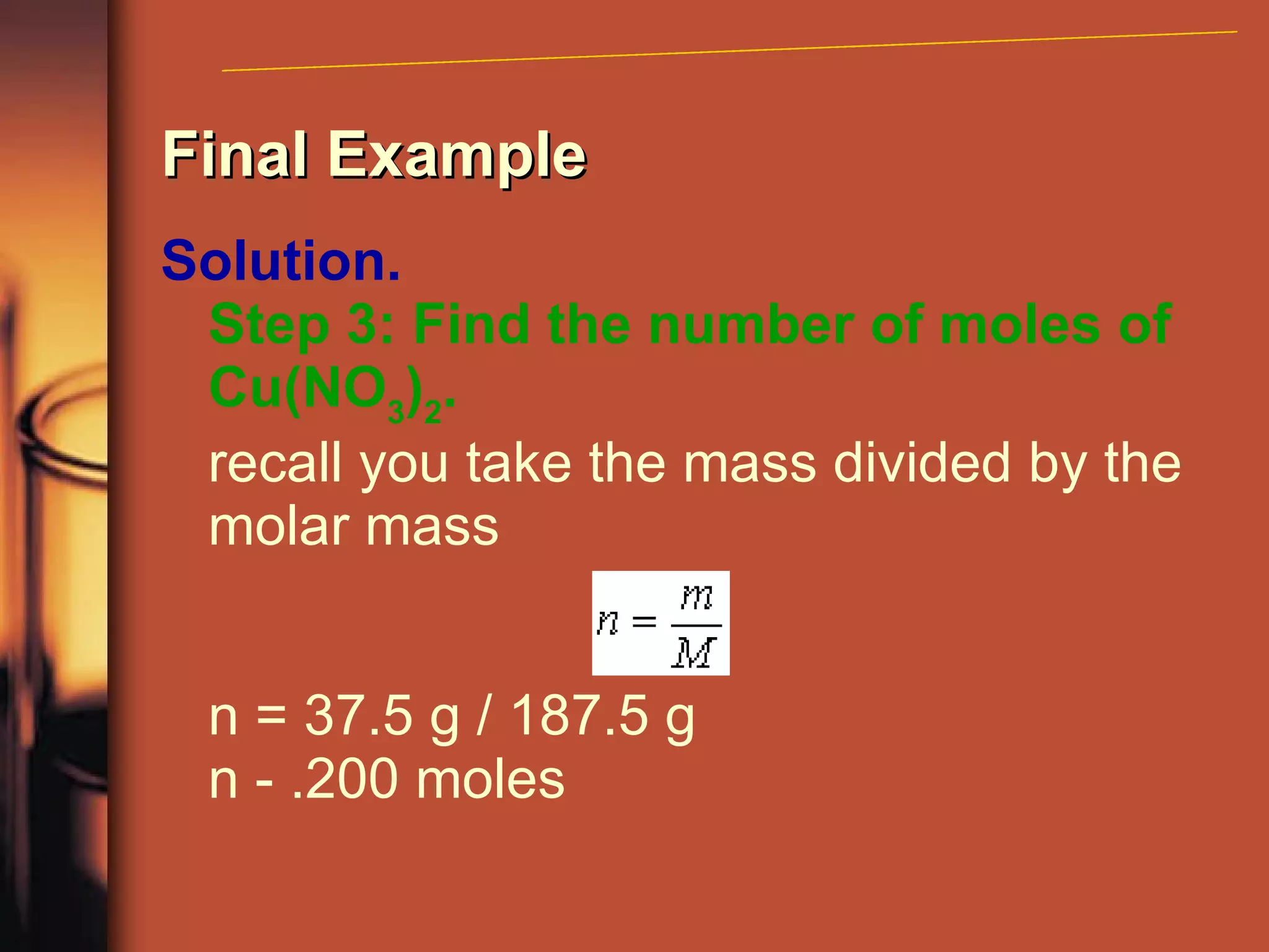 Moles | PPT