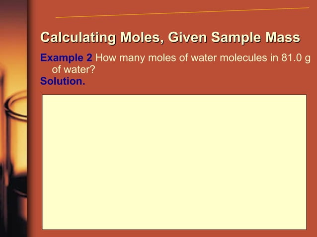 Moles | PPT