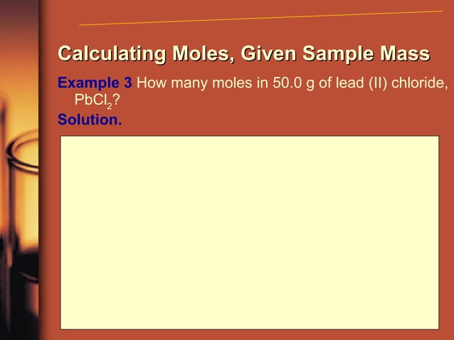 Moles | PPT