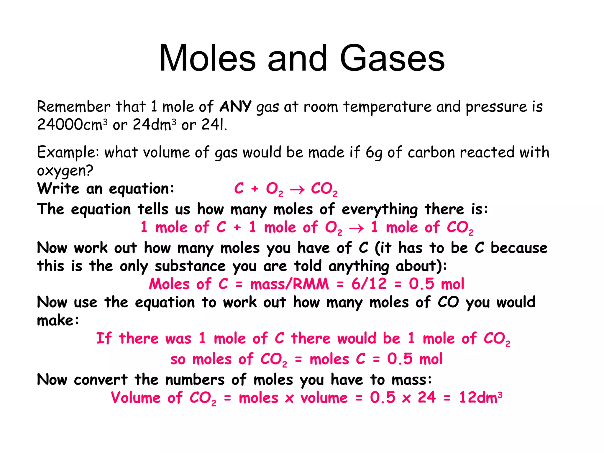 Moles | PPT