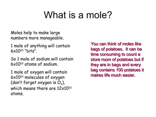 Moles | PPT