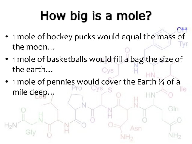 Moles and molar mass | PPTX | Chemistry | Science