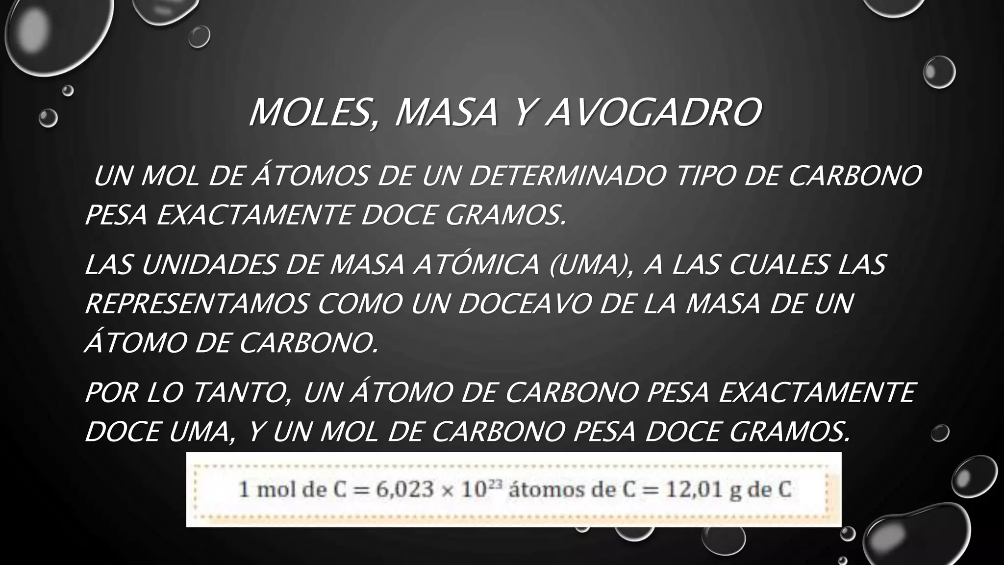 Moles, Avogadro y masa.pptx