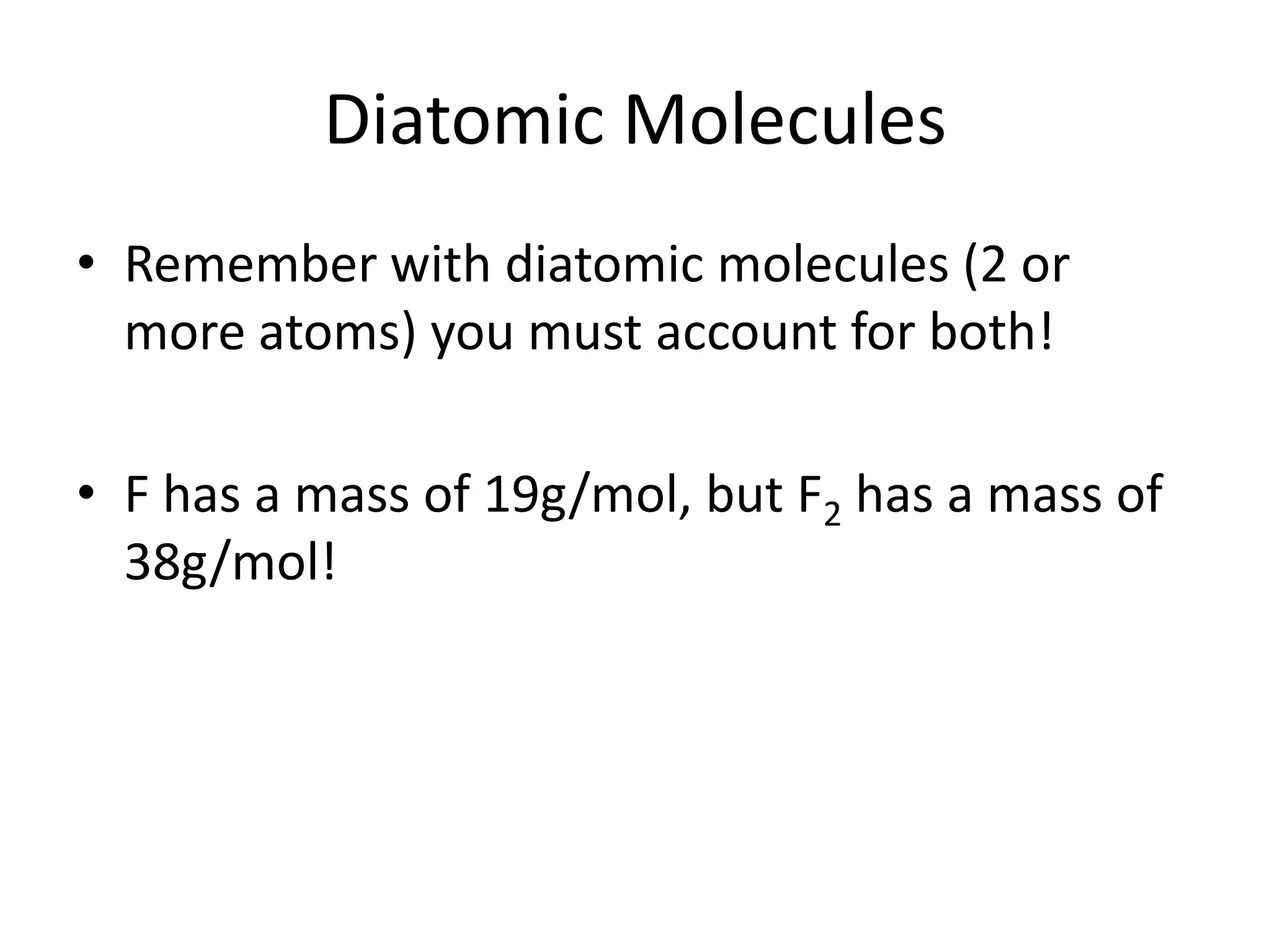Moles, Calculations, Dimensional Analysis!!! | PPT