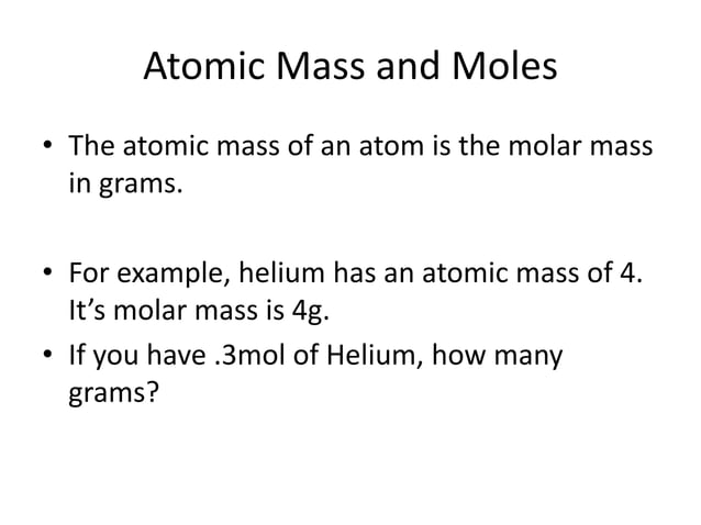 Moles, Calculations, Dimensional Analysis!!! | PPTX