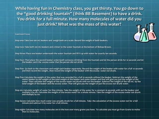 Mole scavenger hunt | PPT