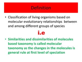 Mole taxonmy 22 | PPT