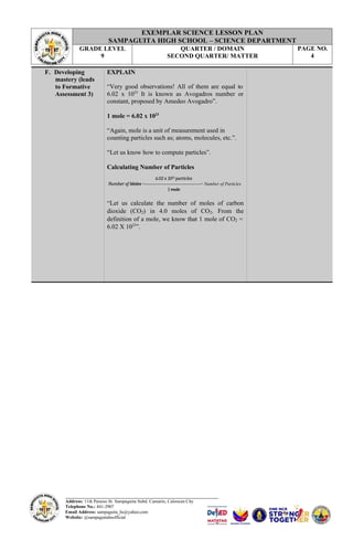 MOLE TO PARTICLE.docx12345678908v,cnv,cv | PDF