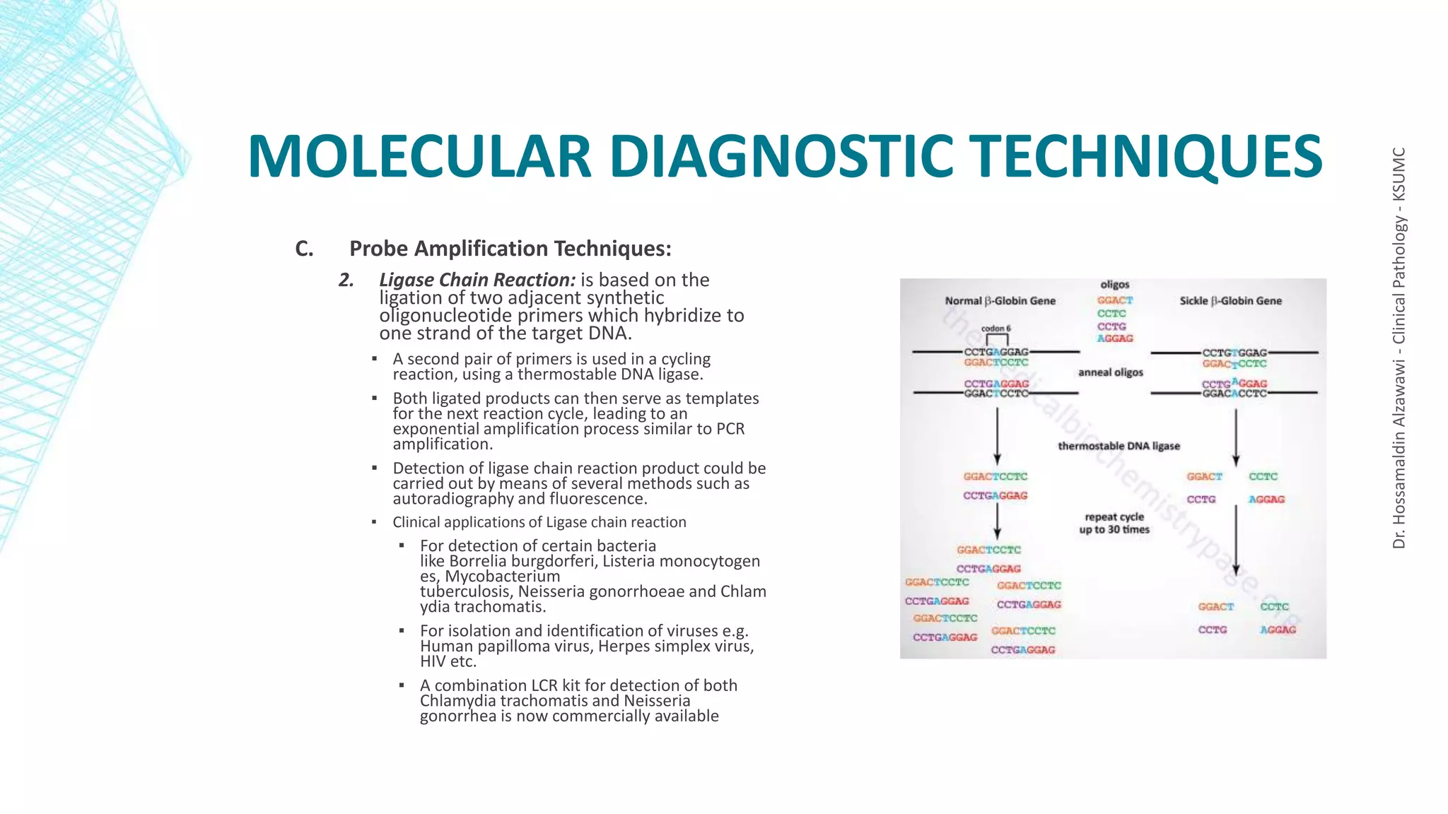 Molecular diagnostic techniques | PPTX