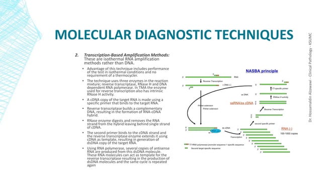 Molecular diagnostic techniques | PPTX | Infectious Diseases | Diseases ...