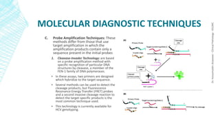 Molecular diagnostic techniques | PPTX